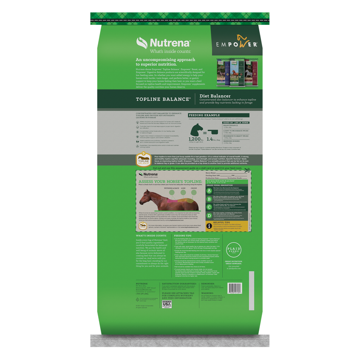 Nutrena® Empower® Topline Balance™ - Hedwig, TX - St. Hedwig Feed